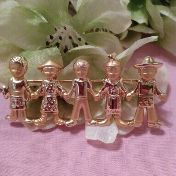 Jewelry | Ornate Little Japanese Boy Pin | Poshmark